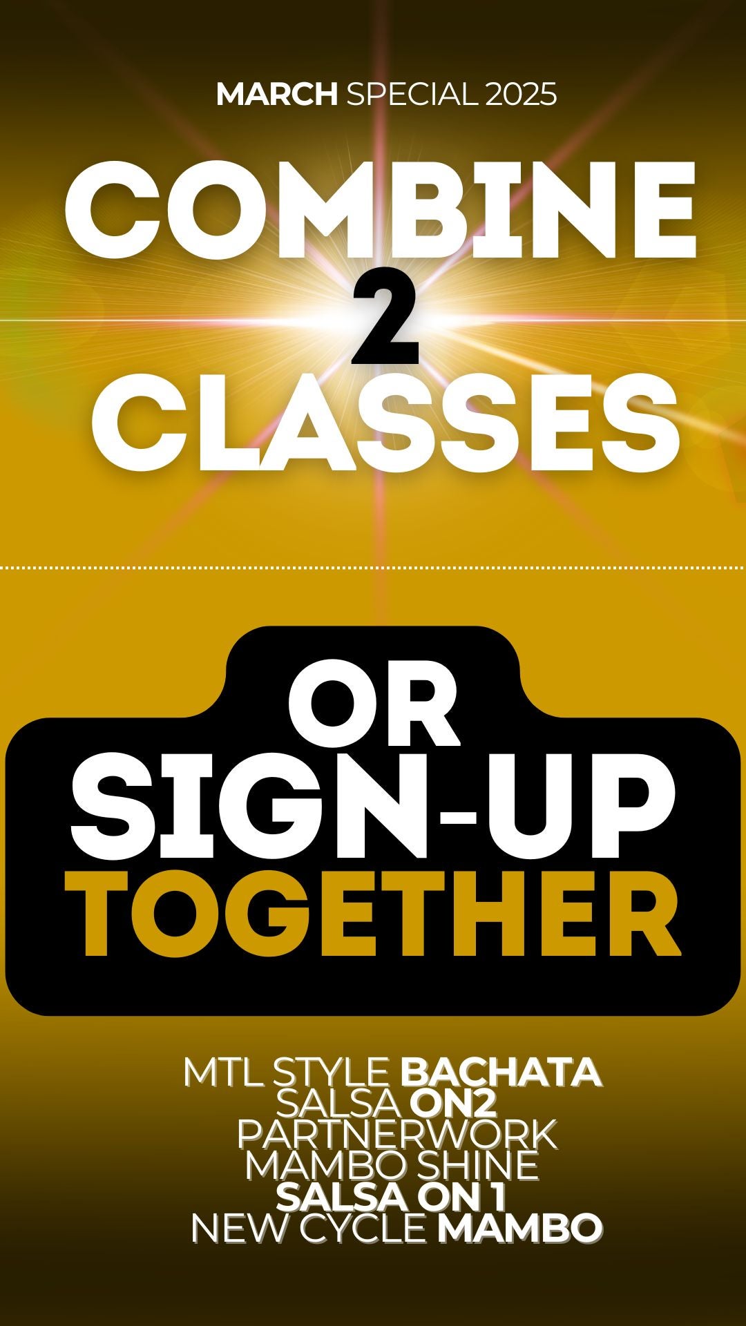 2 CLASSES COMBINED MARCH | VA VICTOR ALEXIS MTL - OTT